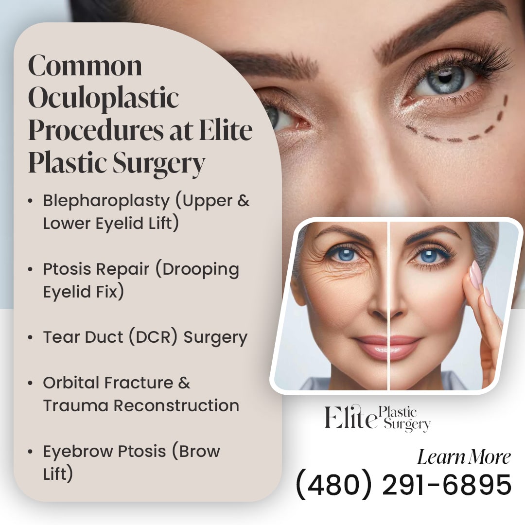 Functional And Aesthetic Benefits of Oculoplastic Surgery